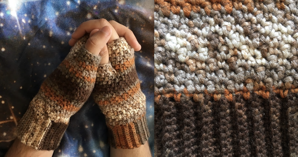 Free Crochet Pattern: Griddle Stitch Mitts